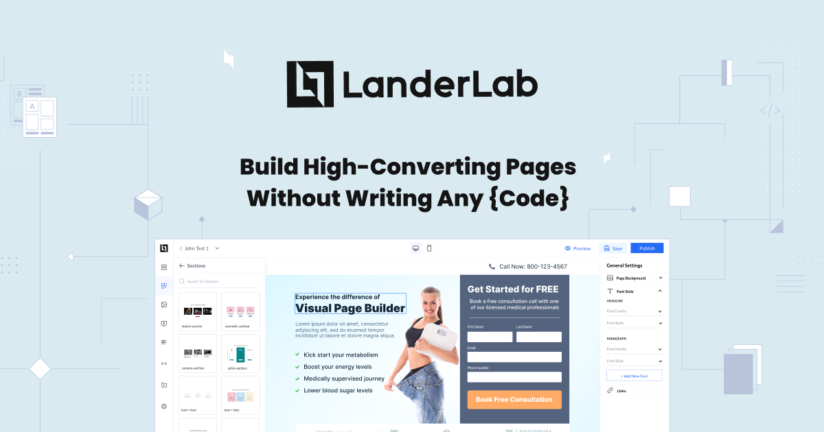 How to Add a New Font to Your Landing Page - Landerlab.io